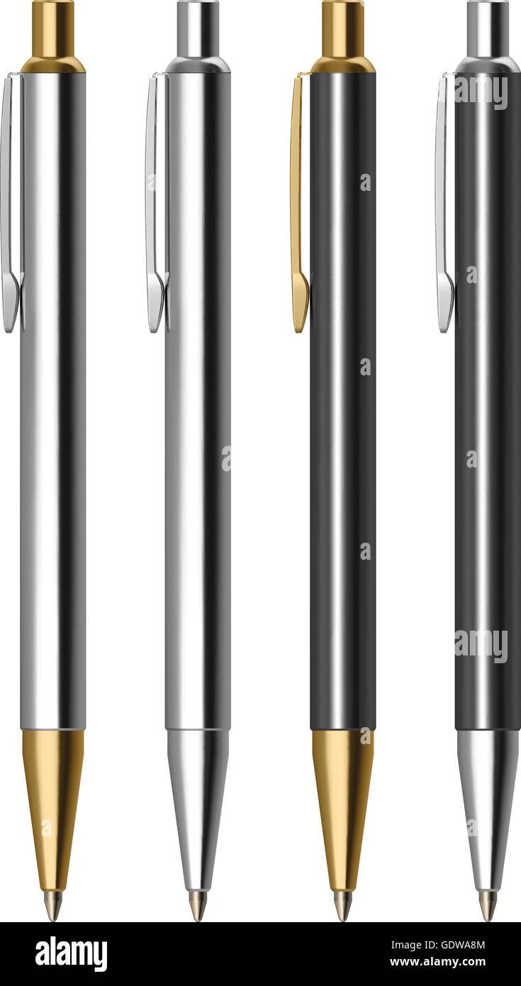 Simple pen Stock Vector Images - Alamy