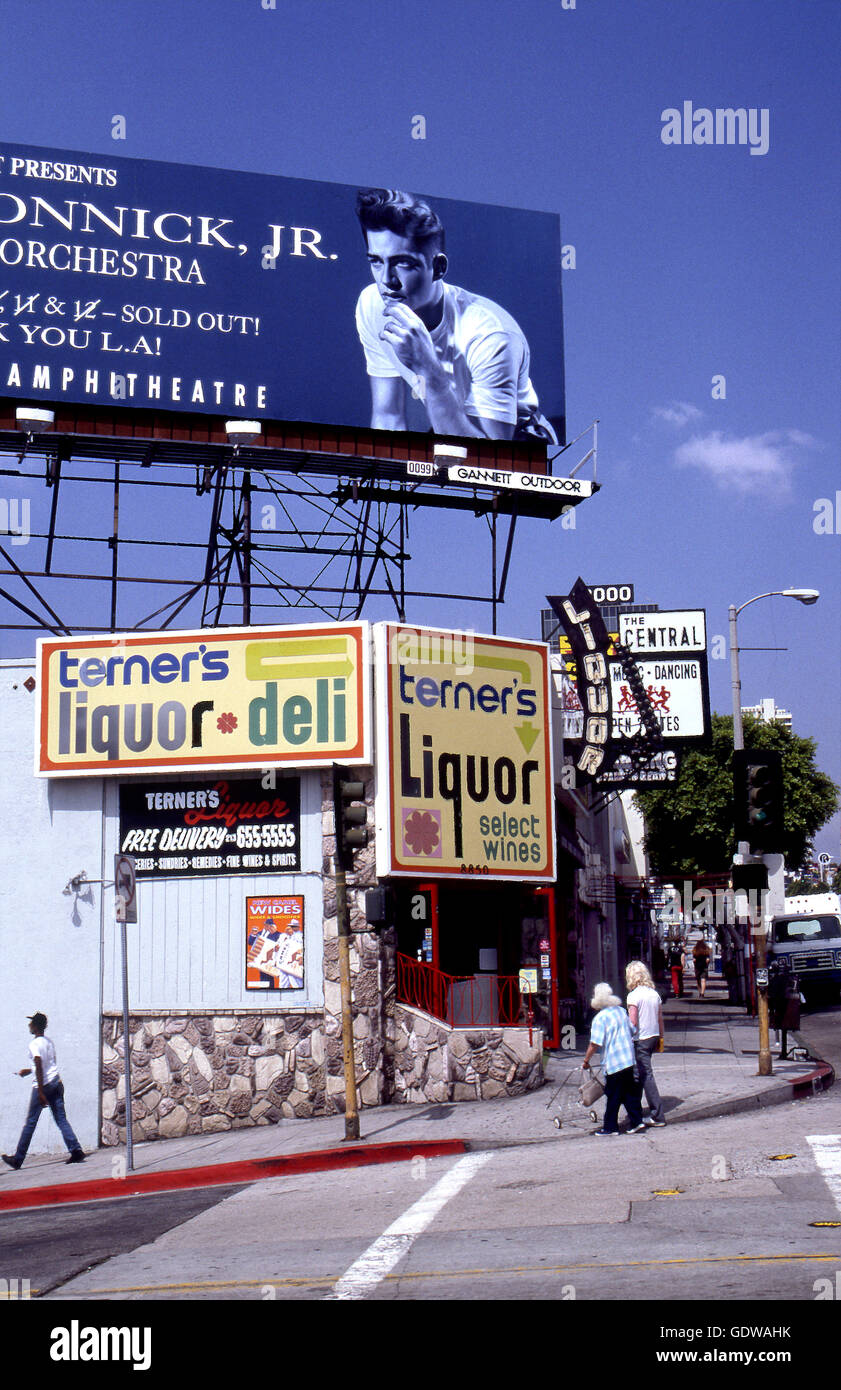 Sunset Strip circa 1992 Stock Photo - Alamy