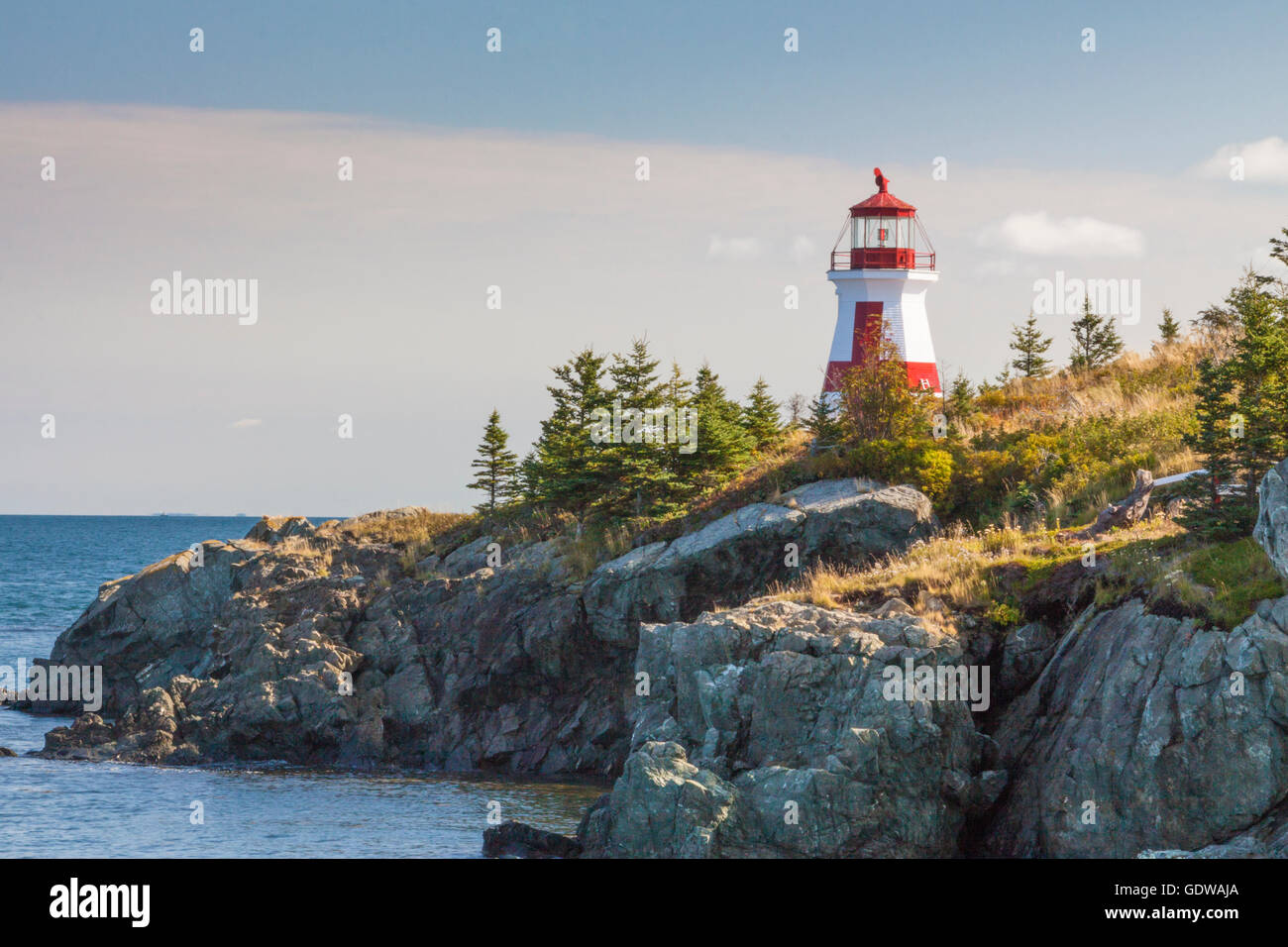 East Quoddy Head Lighthouse, at the northernmost tip of Campobello ...