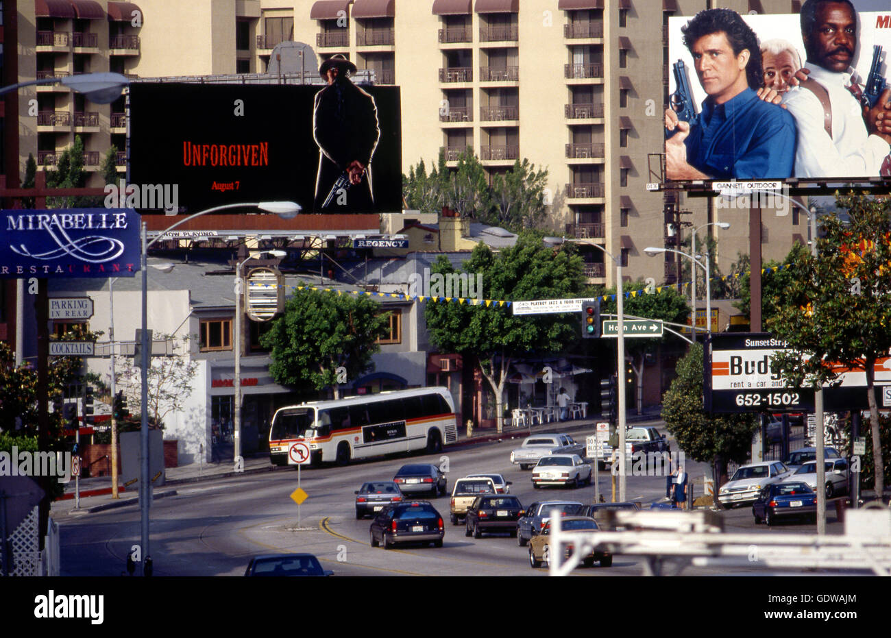 Los angeles billboards 1990s hi-res stock photography and images - Alamy