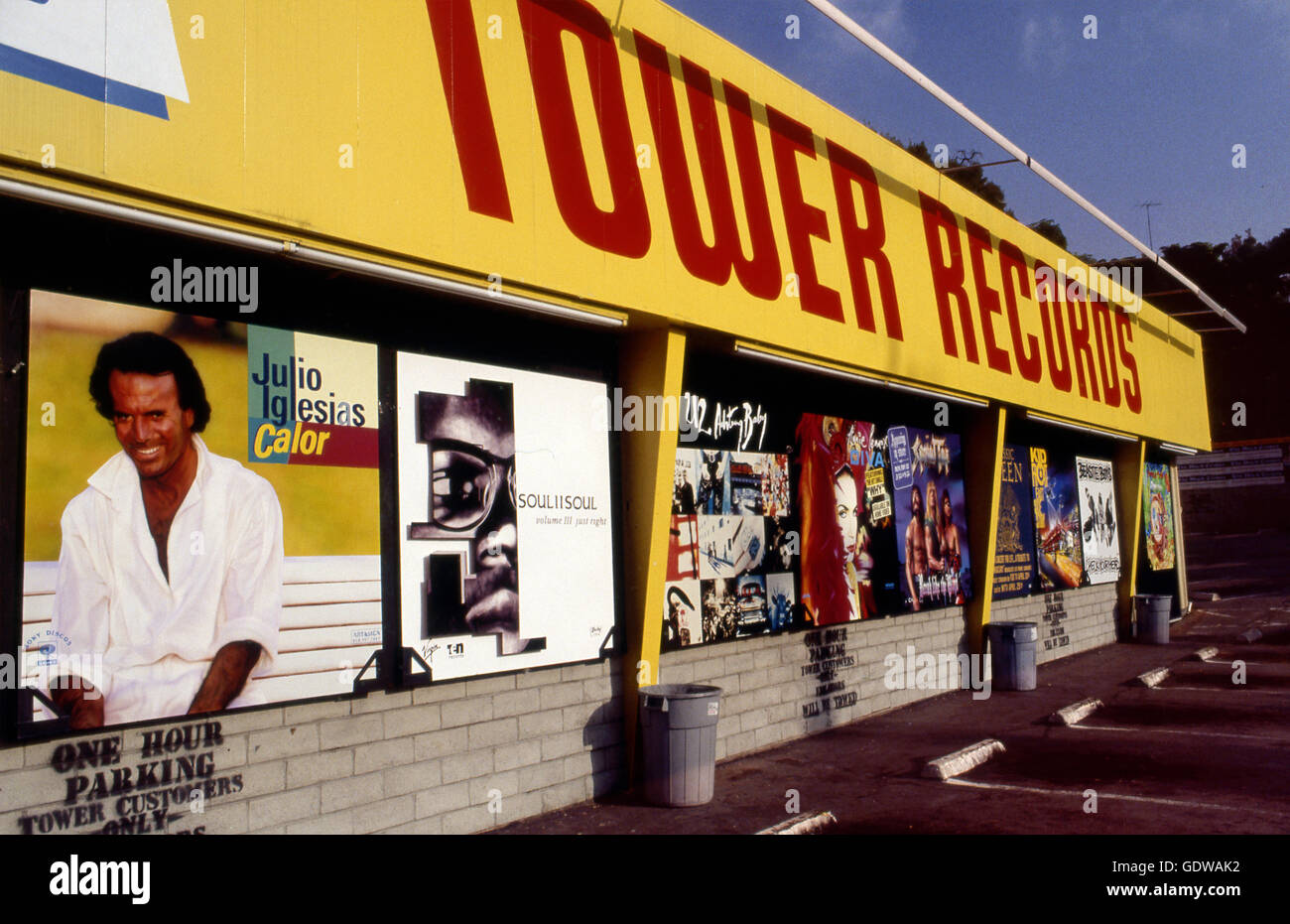 Tower records store on sunset hi-res stock photography and images - Alamy