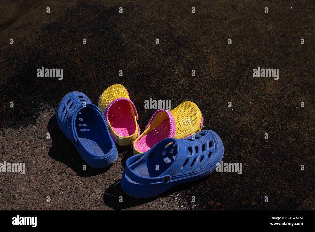 Pair of crocs hi-res stock photography and images - Alamy