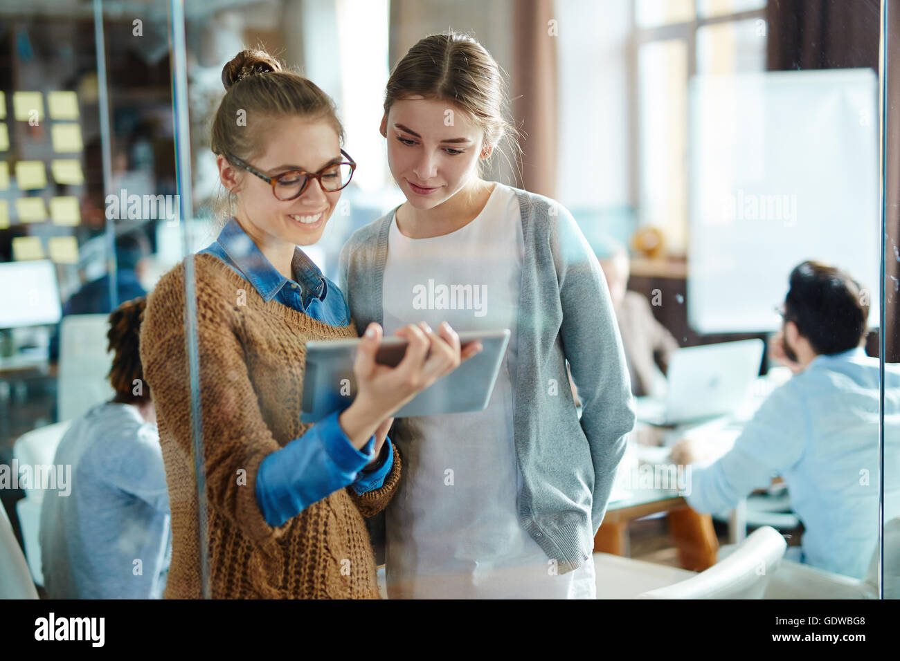 Women working in office Stock Photo - Alamy