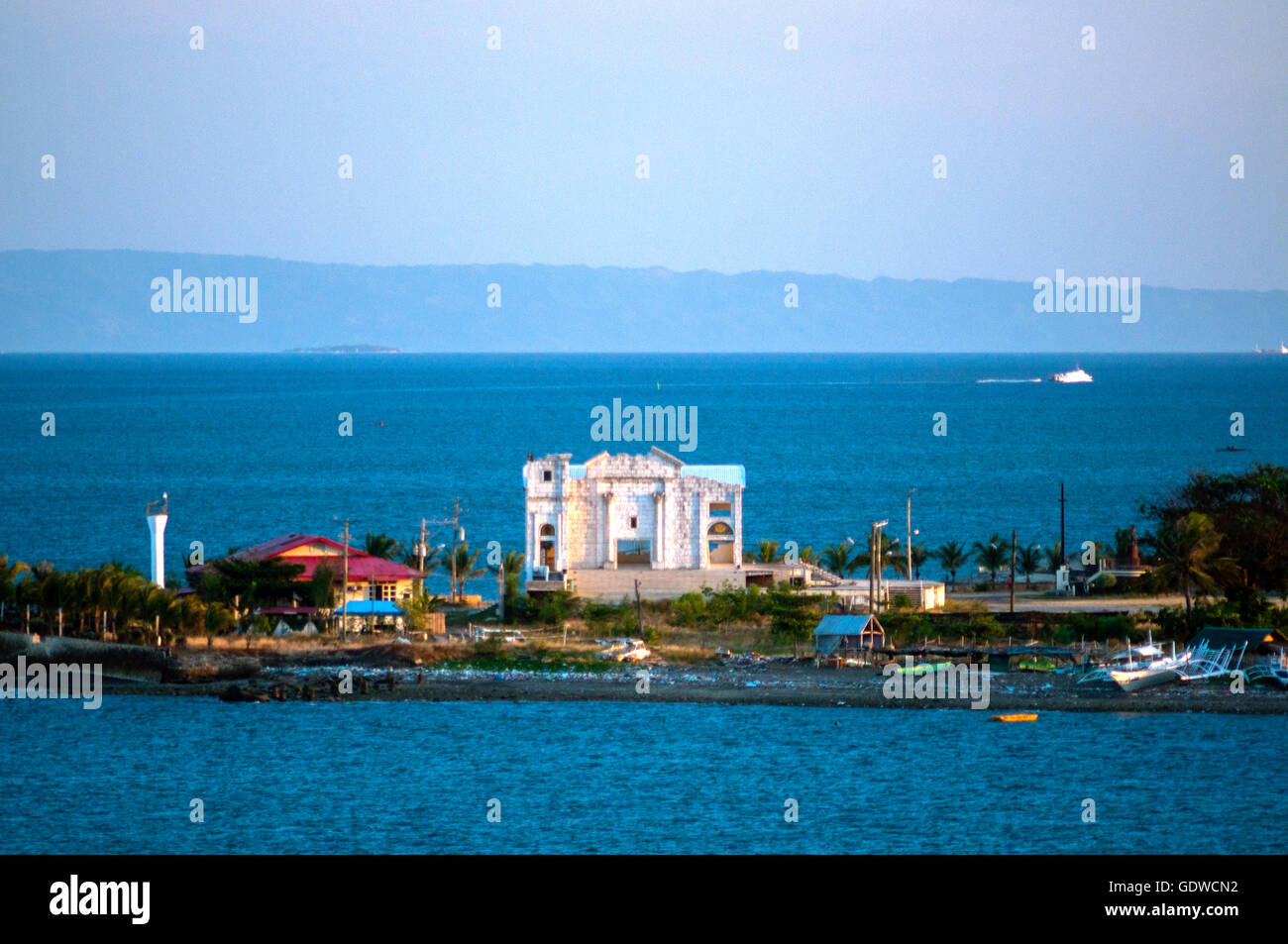 Aerial view of old customs house from South Road Precinct, Cebu City ...