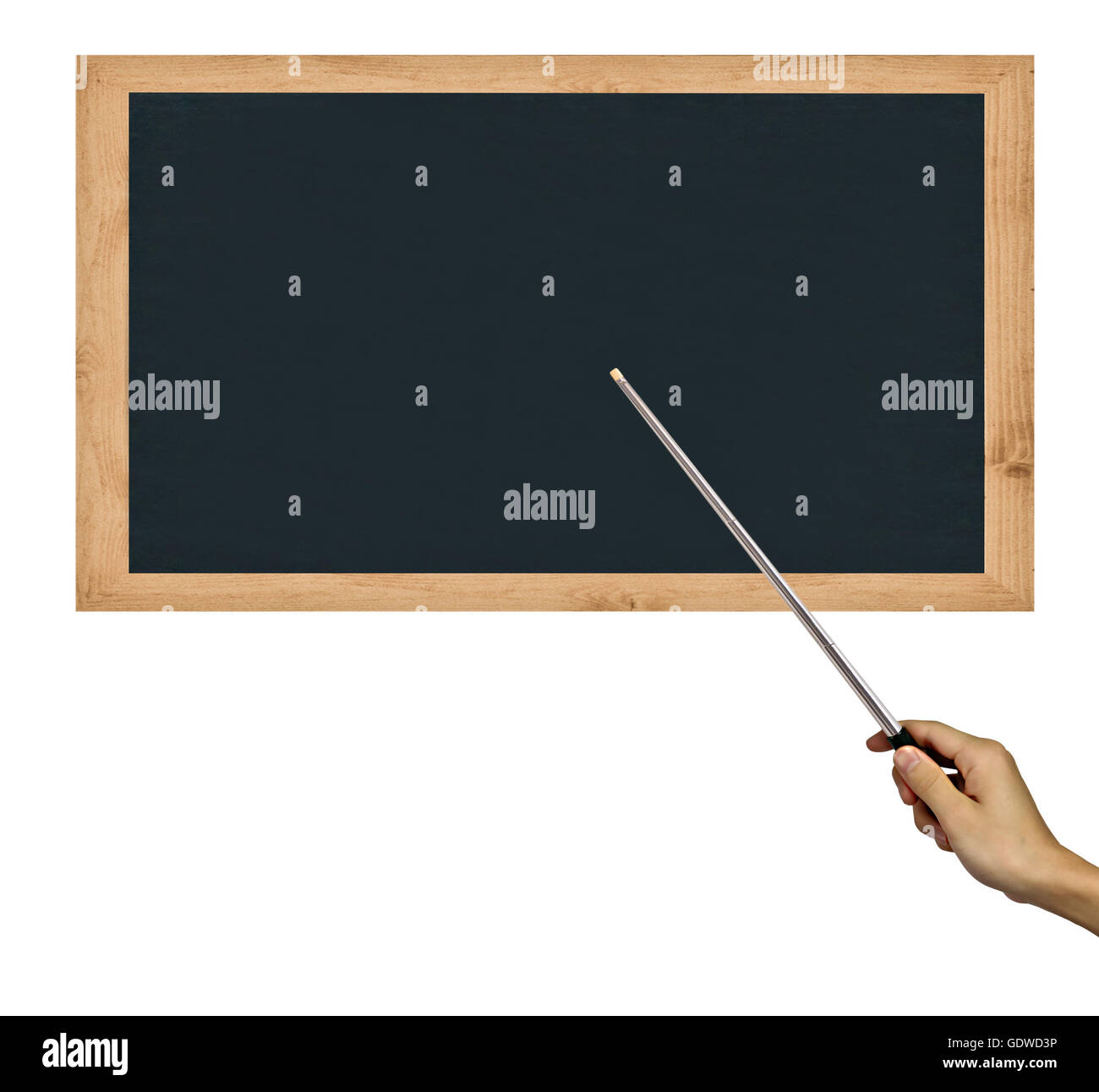 blackboard for abc alphabet learning and Hand holding pointer Stock ...