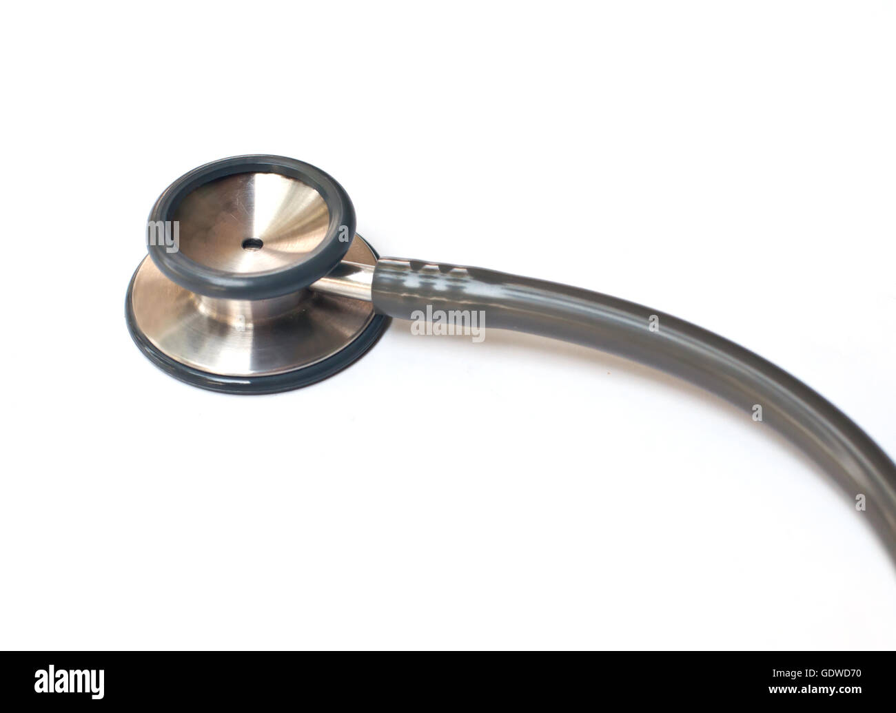 Stethoscope on a white background Stock Photo - Alamy