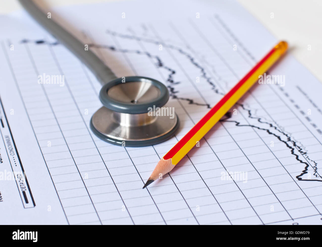 Medical graph hi-res stock photography and images - Alamy