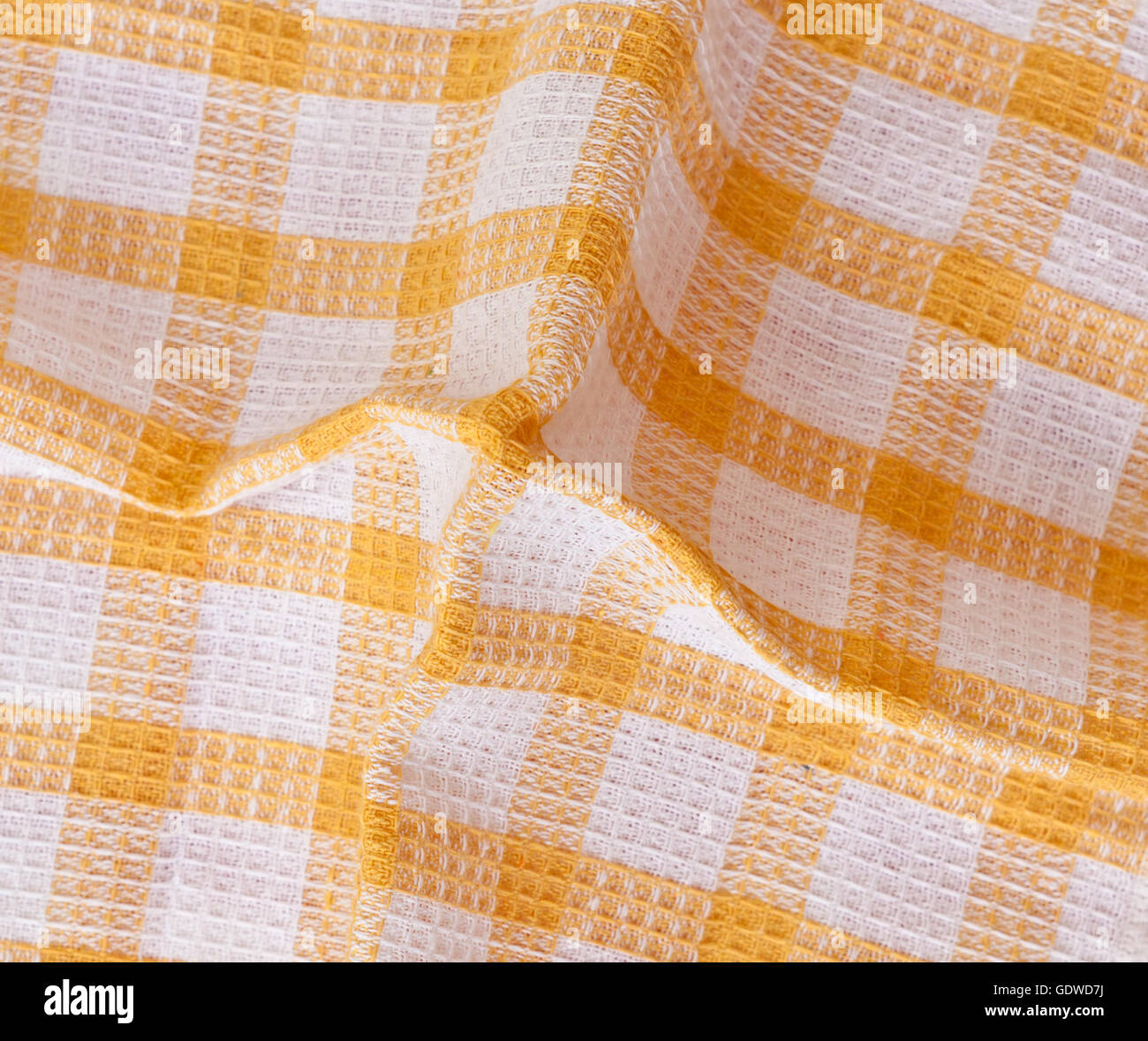 Table napkin isolated against a white background Stock Photo - Alamy