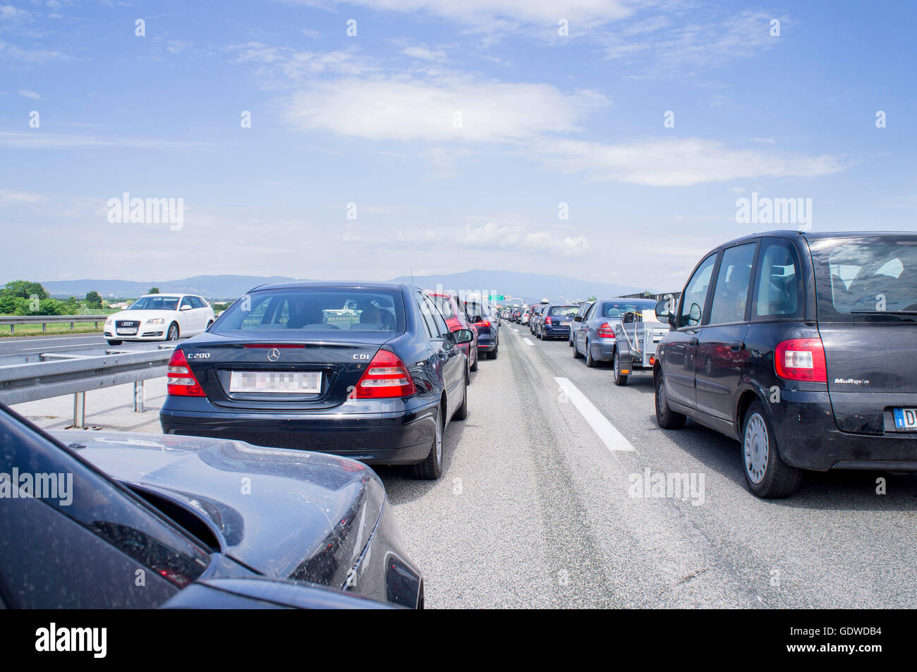 A1 m motorway sign hi-res stock photography and images - Alamy