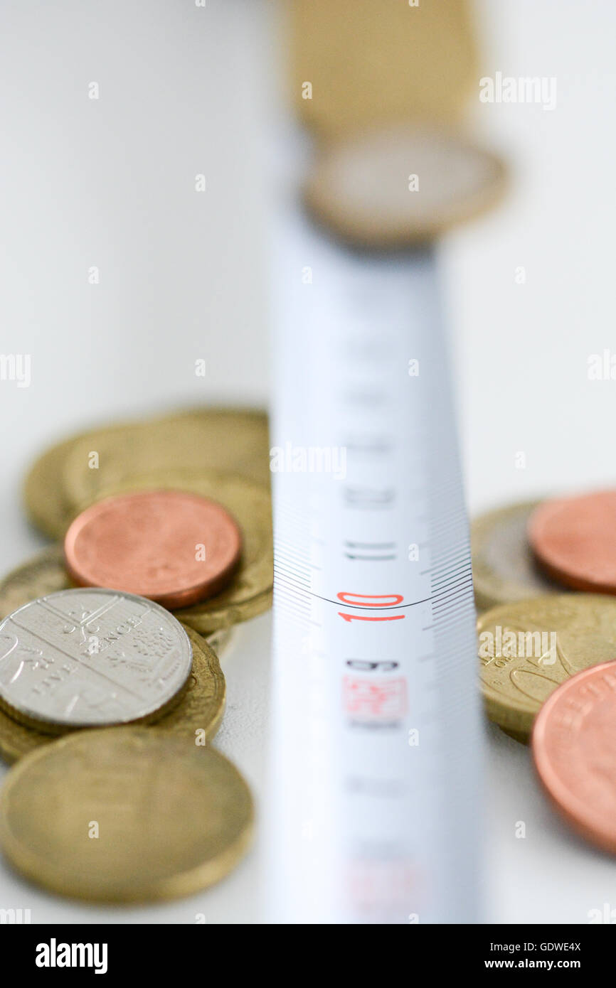 Measure money performance or evaluate investment risk Stock Photo - Alamy