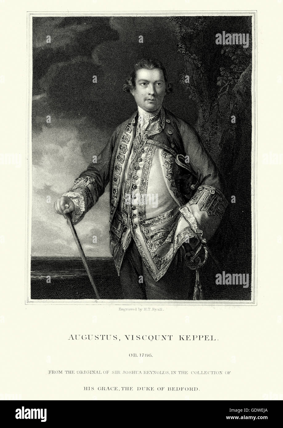 Keppel augustus 1st viscount keppel hi-res stock photography and images ...