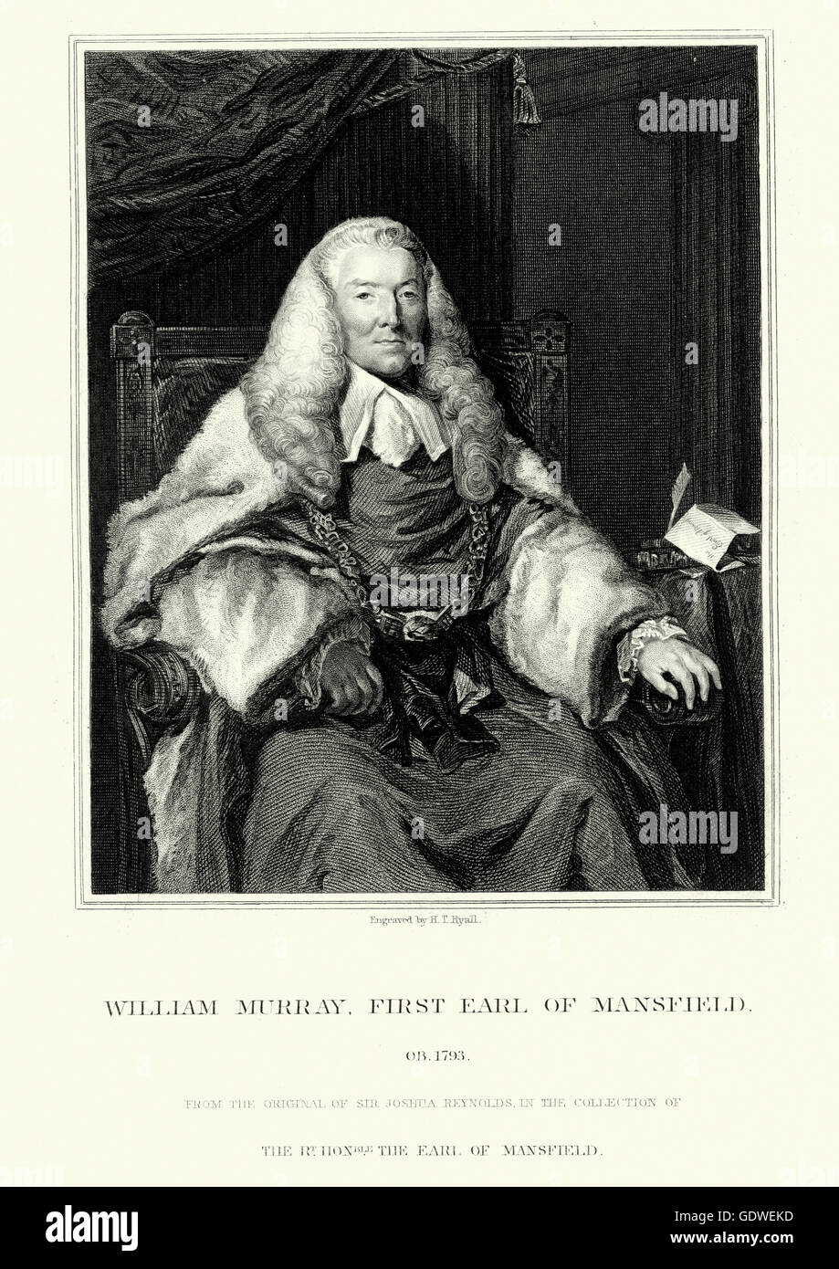 William murray earl of mansfield hi-res stock photography and images ...