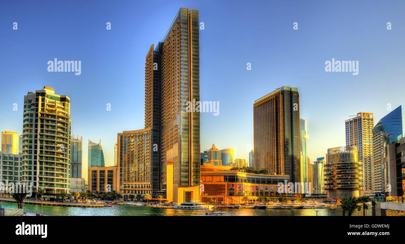 Uae dubai residential buildings hi-res stock photography and images - Alamy