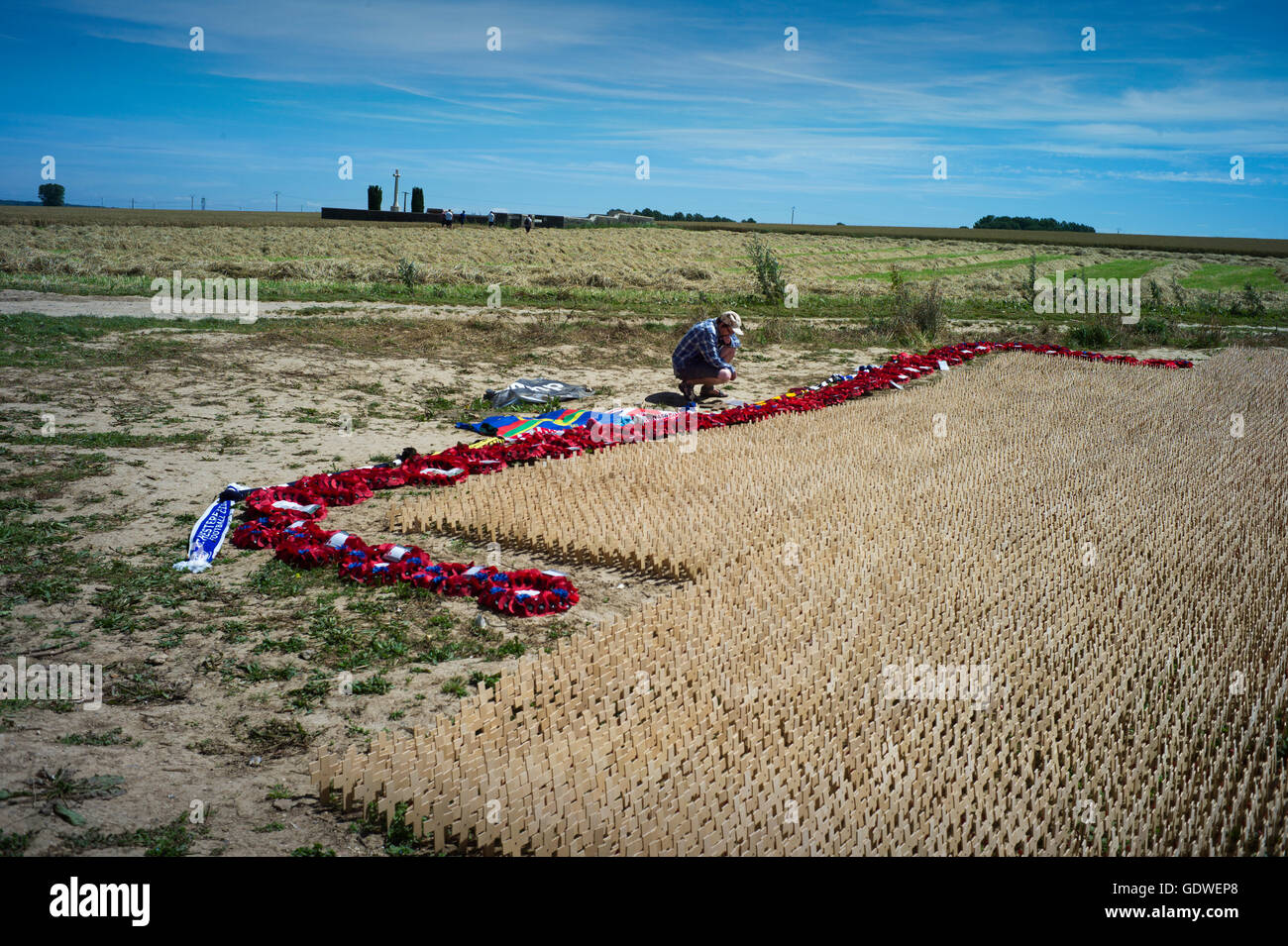 Somme Battlefield, France. July 2016Sheffield Memorial Park to remember ...