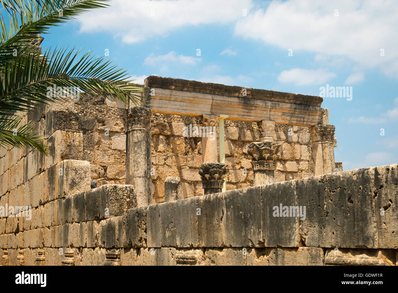 Israel Capernaum Kfar Nahum Village Capharnaum Sea of Galilee home ...