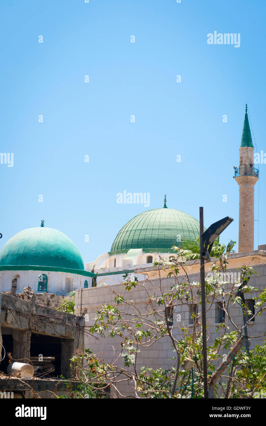 Israel Akko Acre Old City Town Mosque of el-Jazzar rebuilt 18th century ...