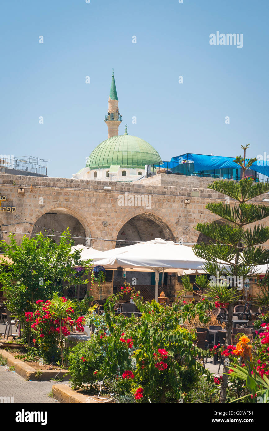 Israel Akko Acre Old City Town Mosque of el-Jazzar rebuilt 18th century ...