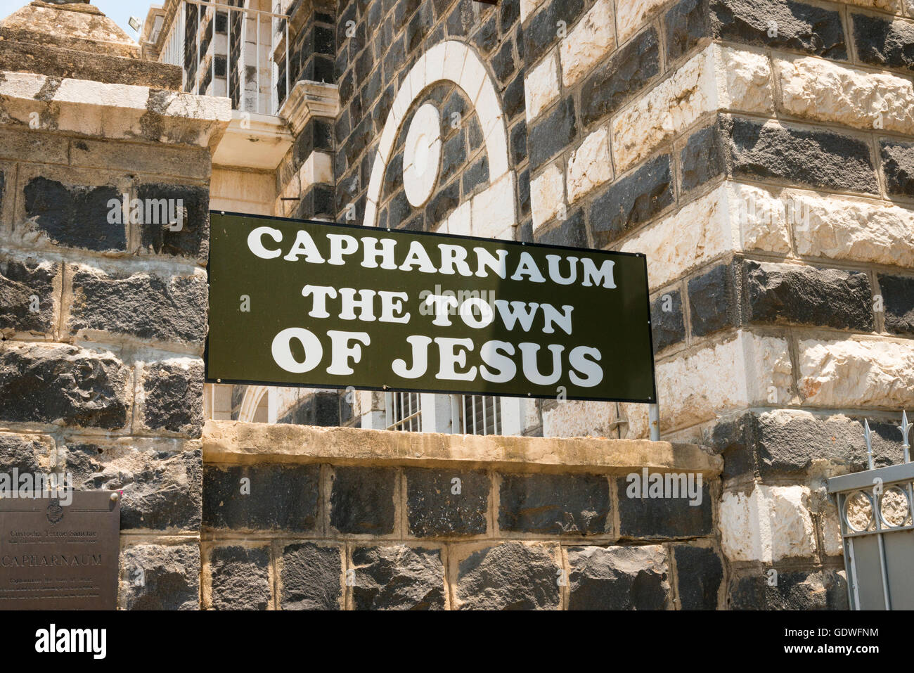 Capharnaum the town of jesus hi-res stock photography and images - Alamy