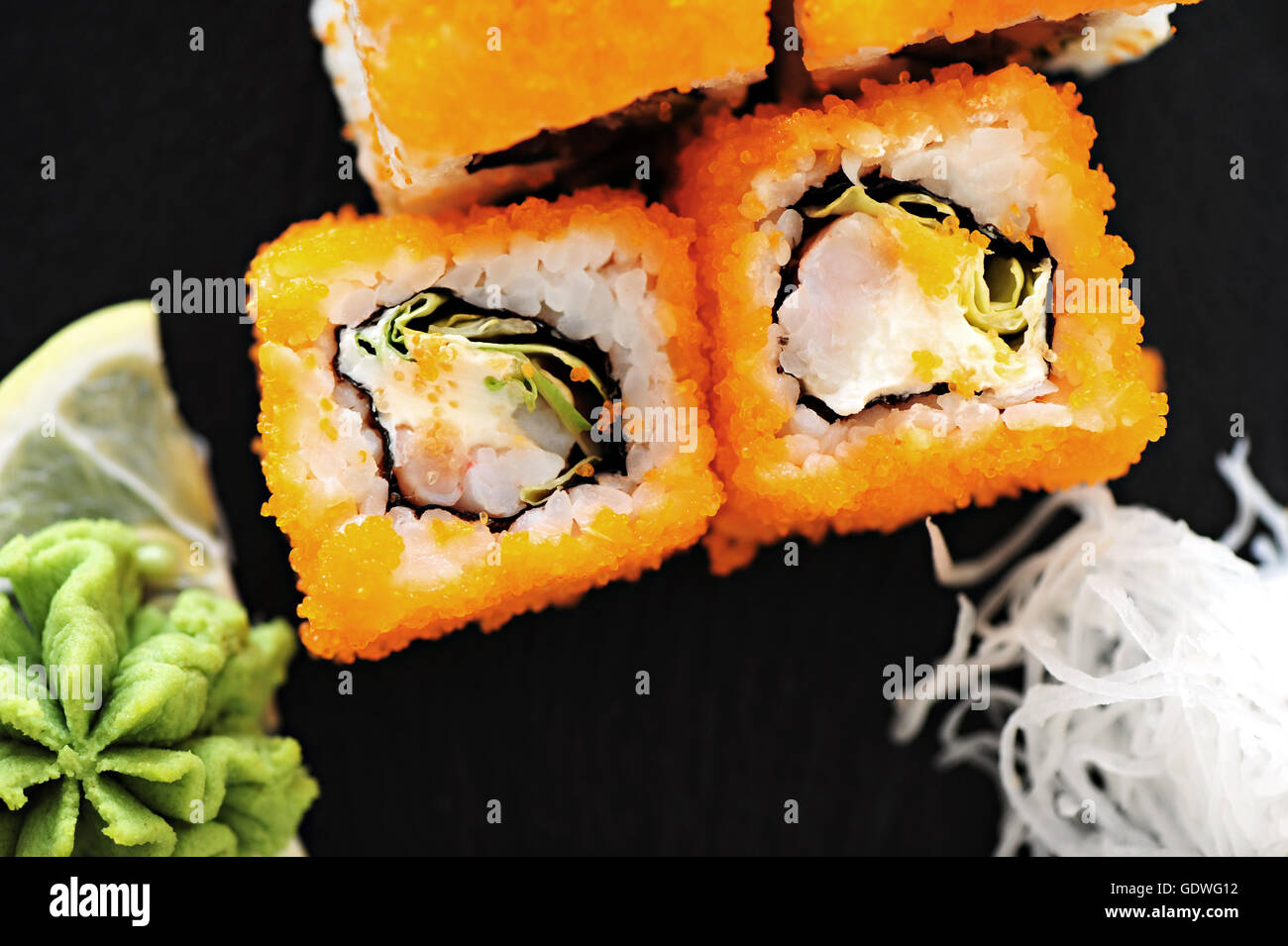 Shot sushi top hi-res stock photography and images - Alamy