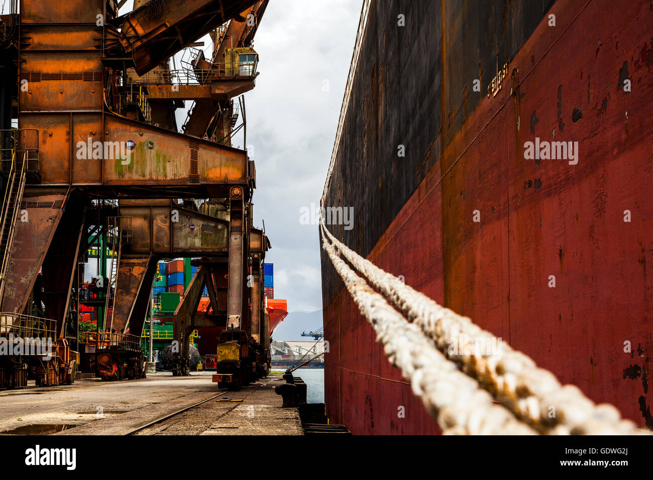 Brazil shipping container hi-res stock photography and images - Alamy