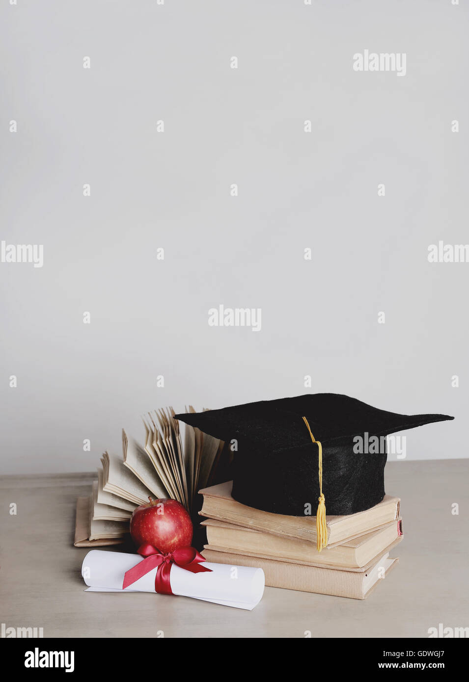 Square academic hat Stock Photo - Alamy