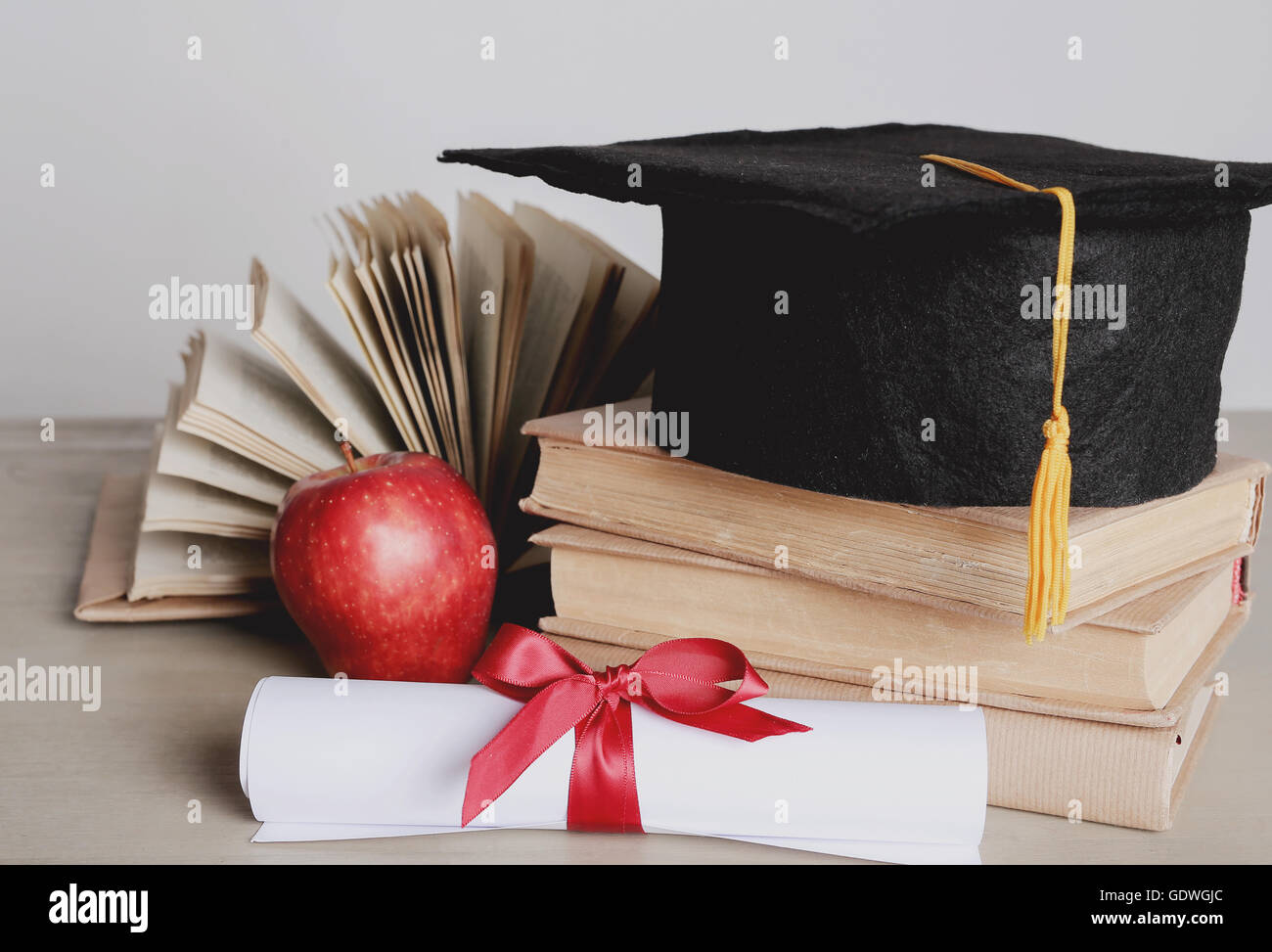 Square academic hat Stock Photo - Alamy