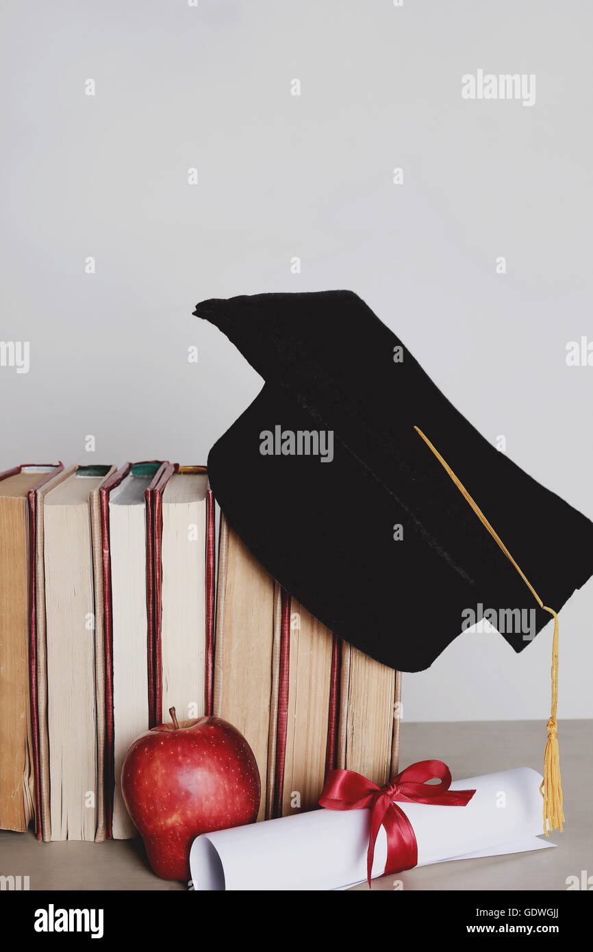 Square academic hat Stock Photo - Alamy