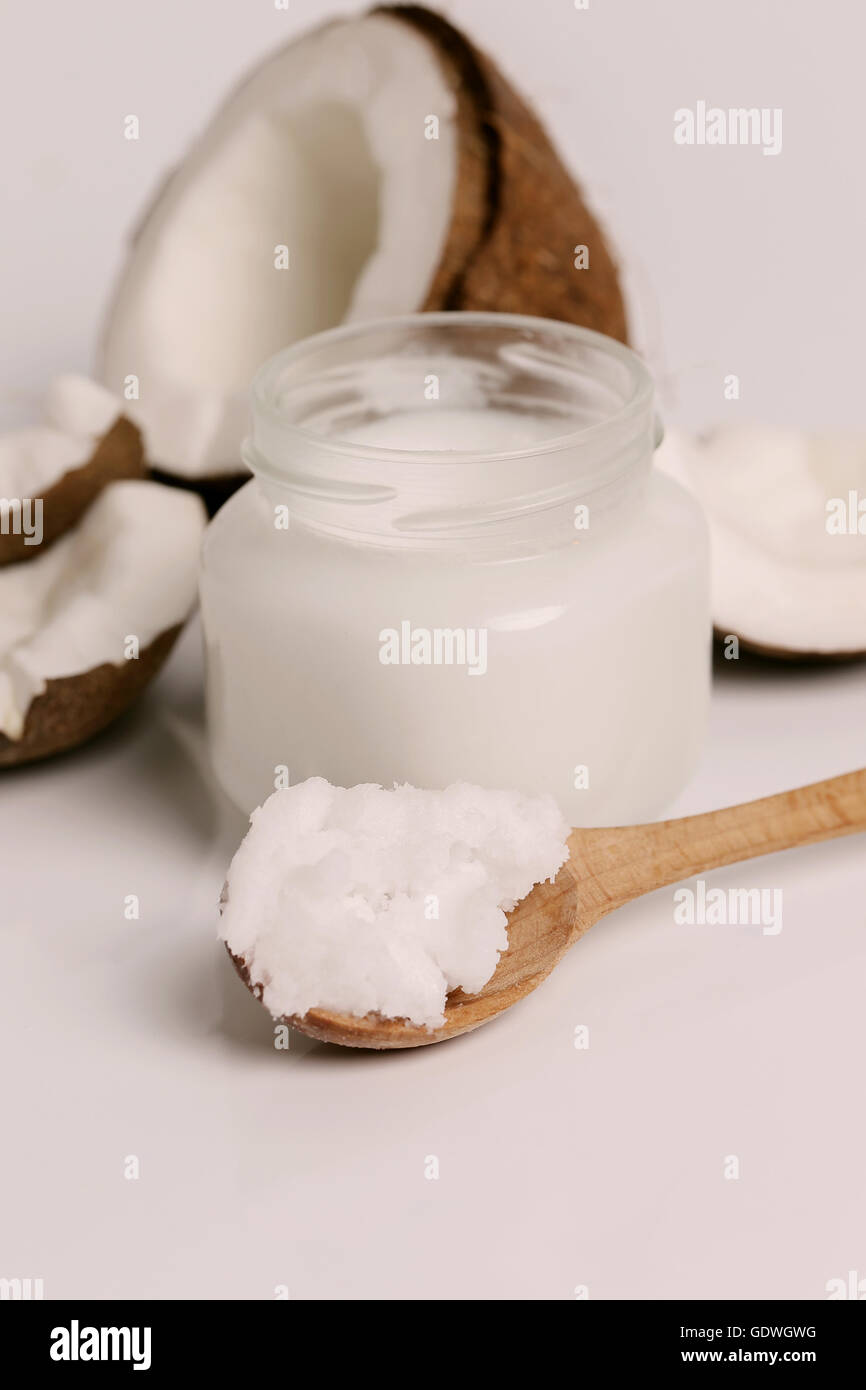Coconut oil hi-res stock photography and images - Alamy