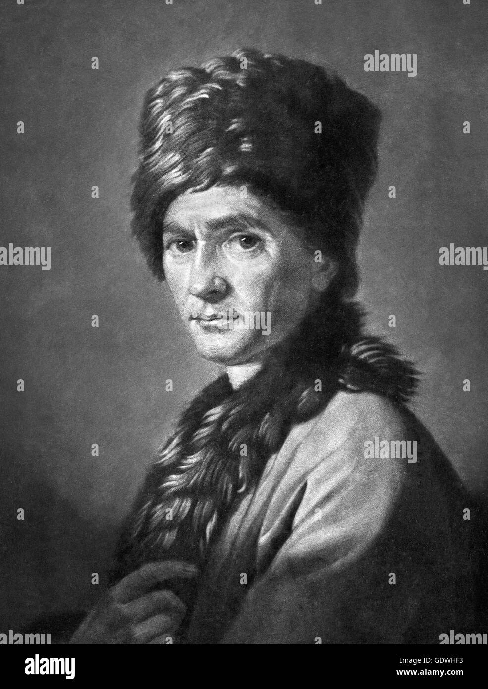 The Geneva born philosopher, Jean-Jacques Rousseau (1712-1778 ...