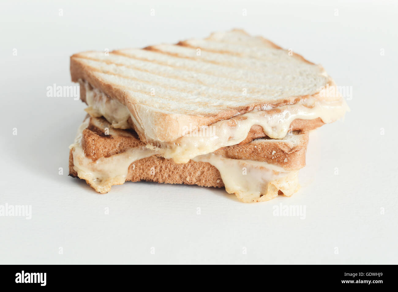 Grilled cheddar cheese toast cooked melted bread food snack hi-res ...