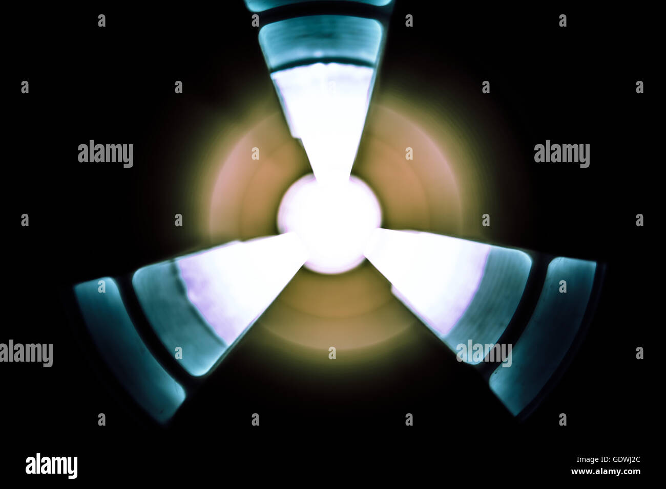 Sound waves in the dark Stock Photo - Alamy