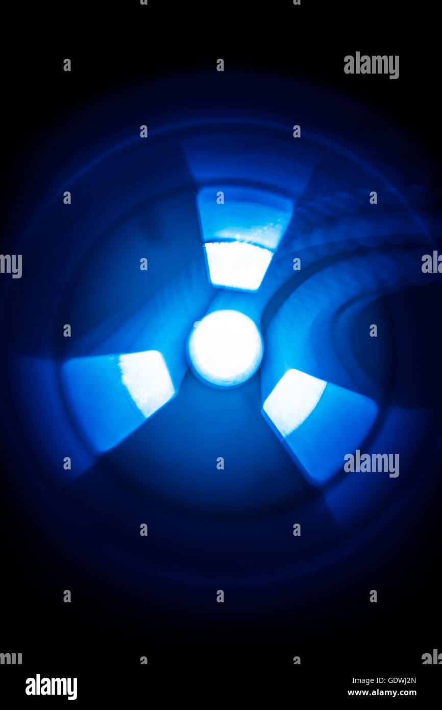 Sound waves in the dark Stock Photo - Alamy