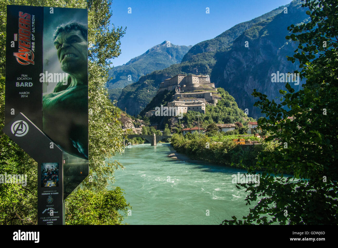 Forte di bard bard fort hi-res stock photography and images - Alamy