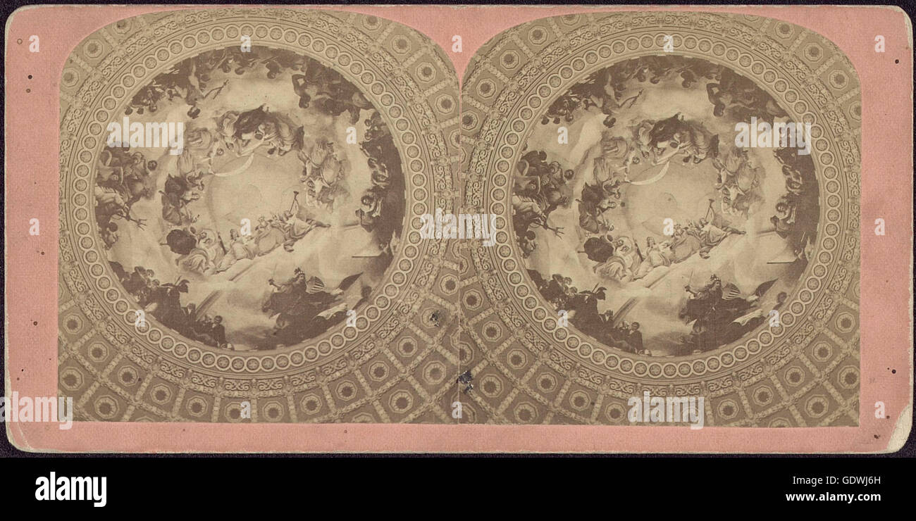 Brumidis allegorical painting hi-res stock photography and images - Alamy