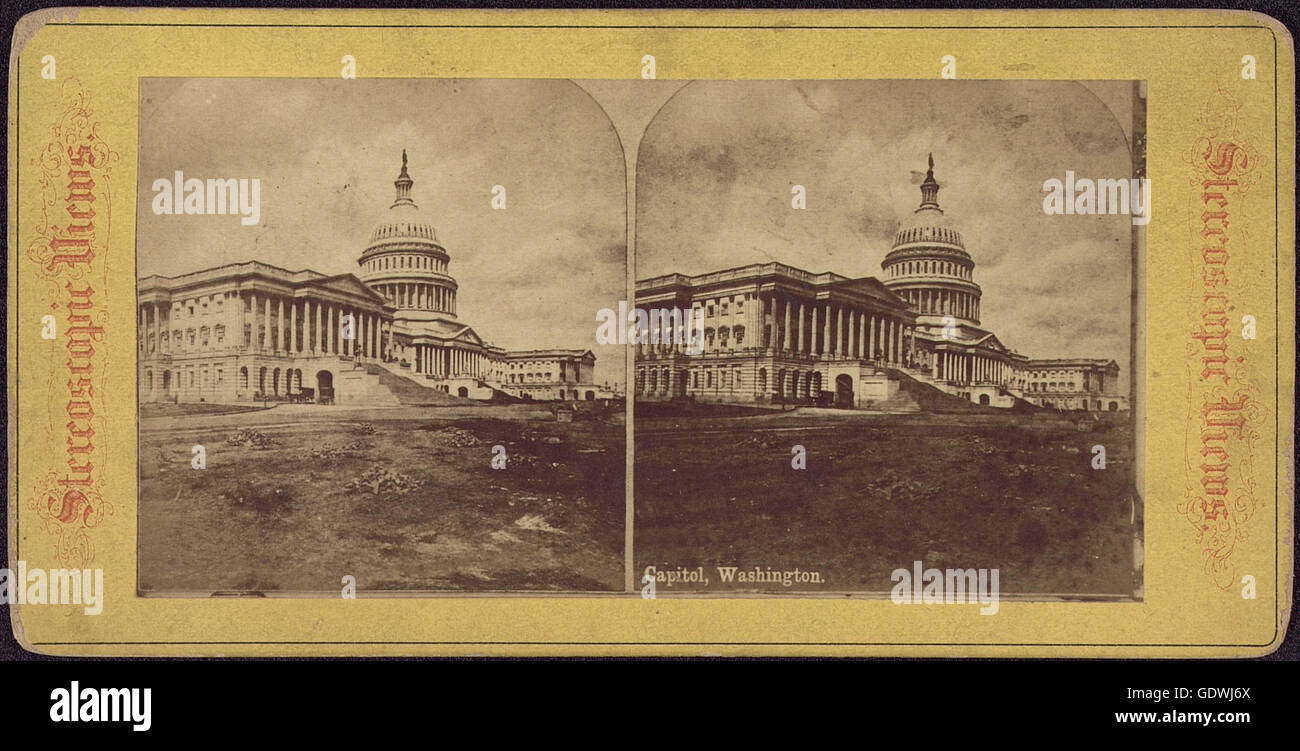 This undated photograph shows the east side of the United States ...