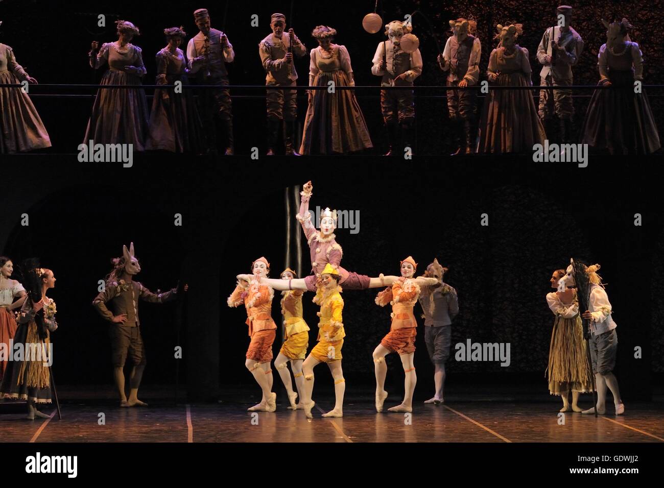'Romeo and Juliet', choreography and staging: John Cranko Stock Photo ...
