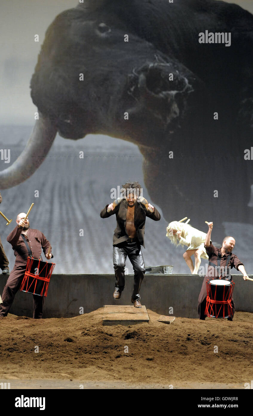 'The Bull', Fabulous Beast Dance Theatre Stock Photo - Alamy