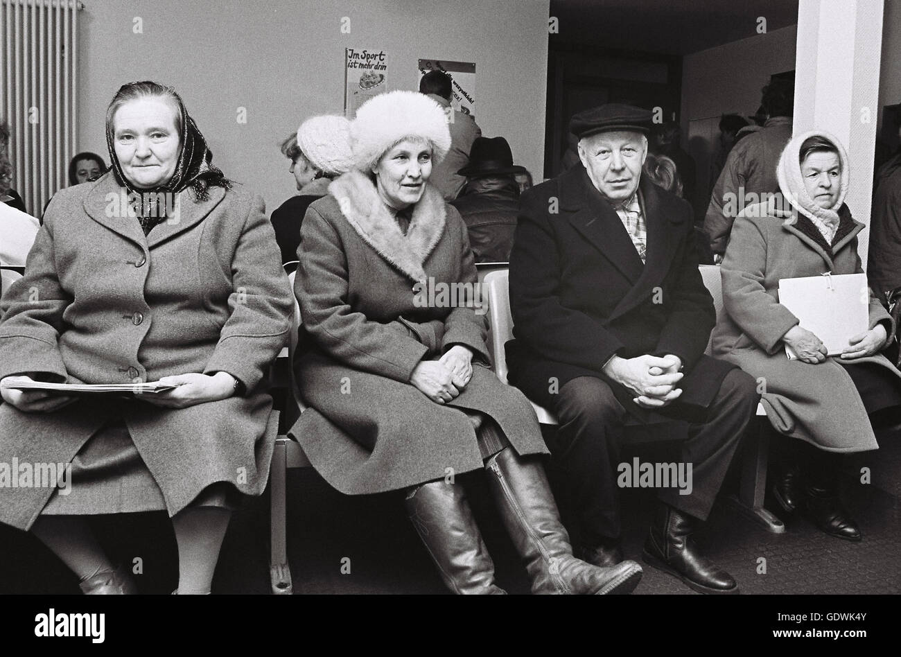 Processing refugees hi-res stock photography and images - Alamy