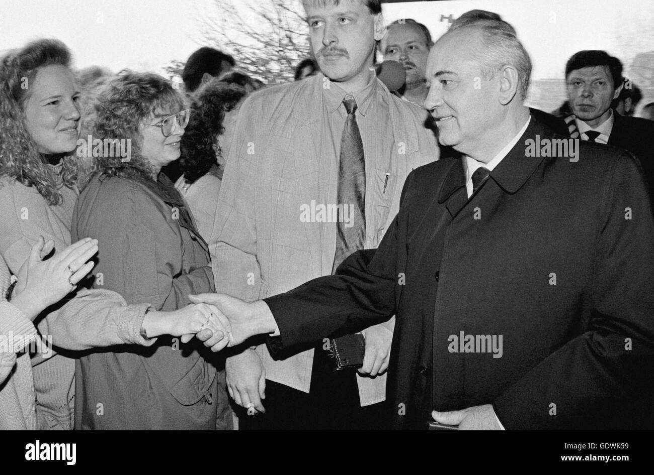 Gorbachev Black and White Stock Photos & Images - Alamy