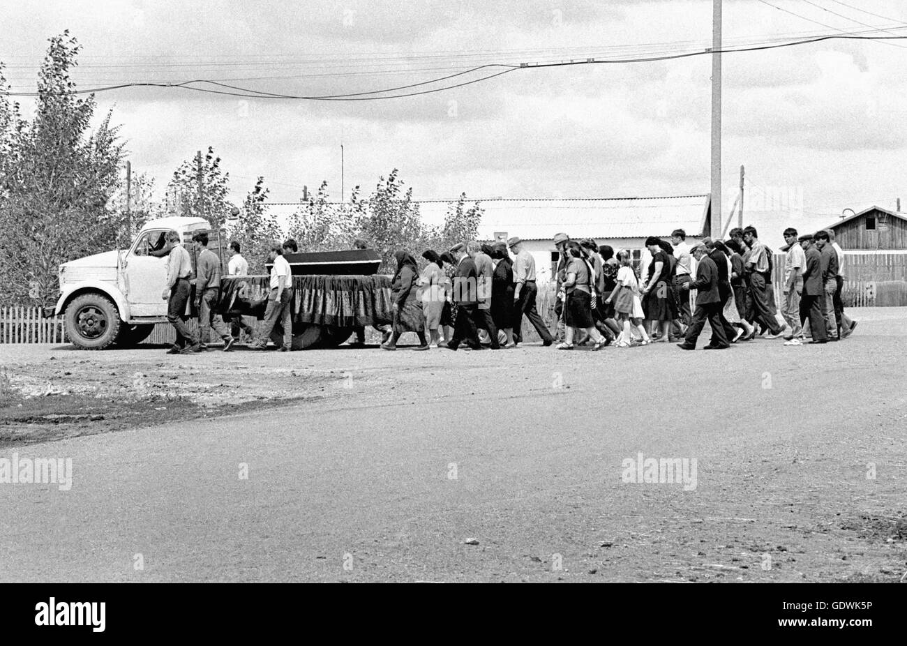 Russian Germans in Kazakhstan Stock Photo - Alamy