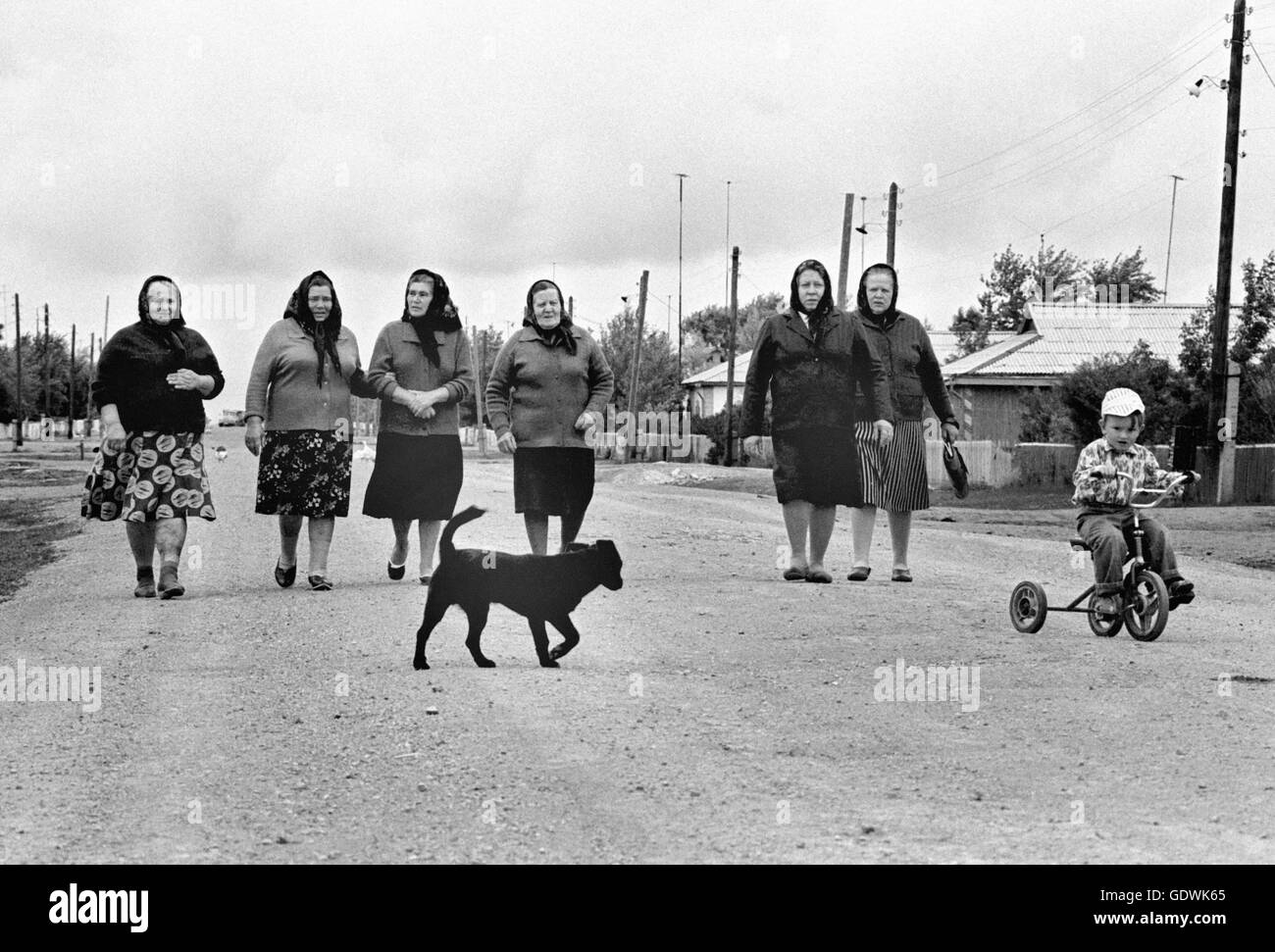 Russian Germans in Kazakhstan Stock Photo - Alamy