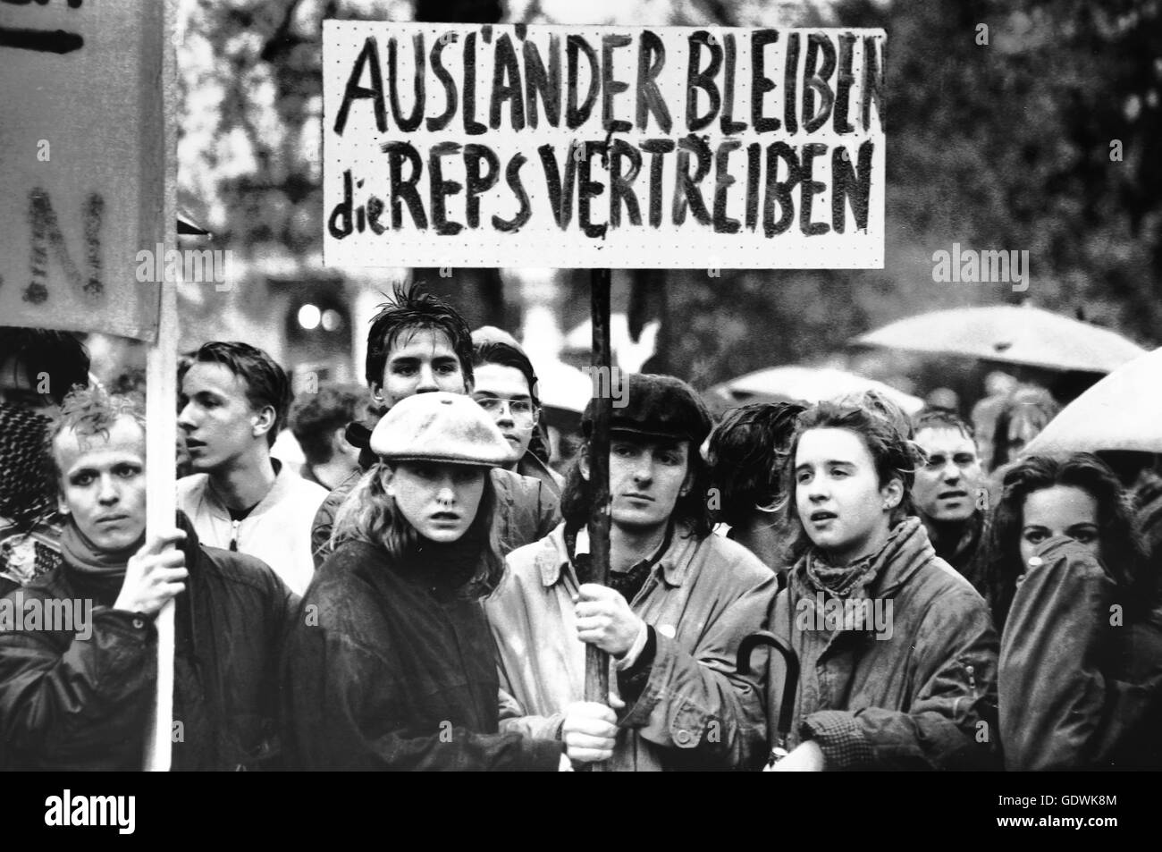 Gathering demo Black and White Stock Photos & Images - Alamy