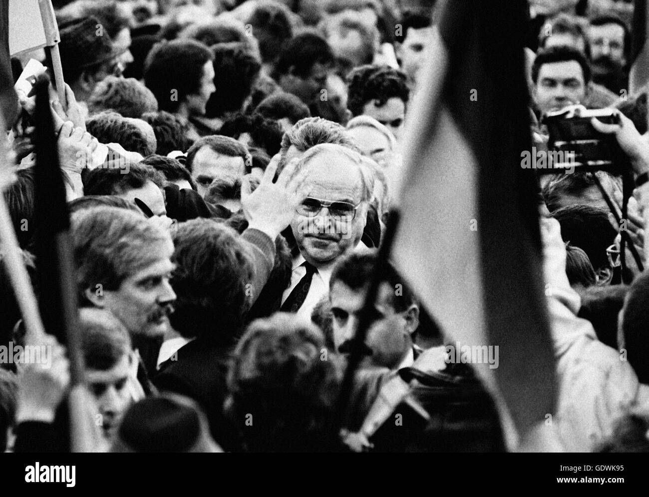 Chancellor kohl Black and White Stock Photos & Images - Alamy