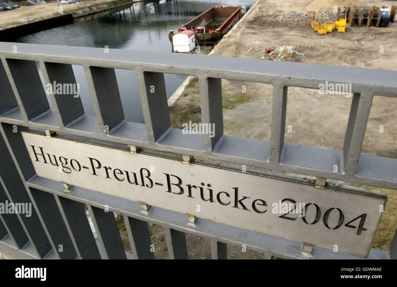 Hugo Preuss Bridge Stock Photo - Alamy