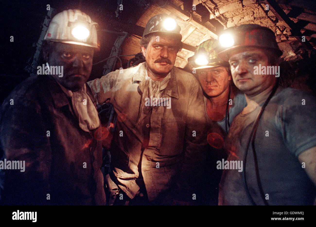 Coal miners underground hi-res stock photography and images - Alamy