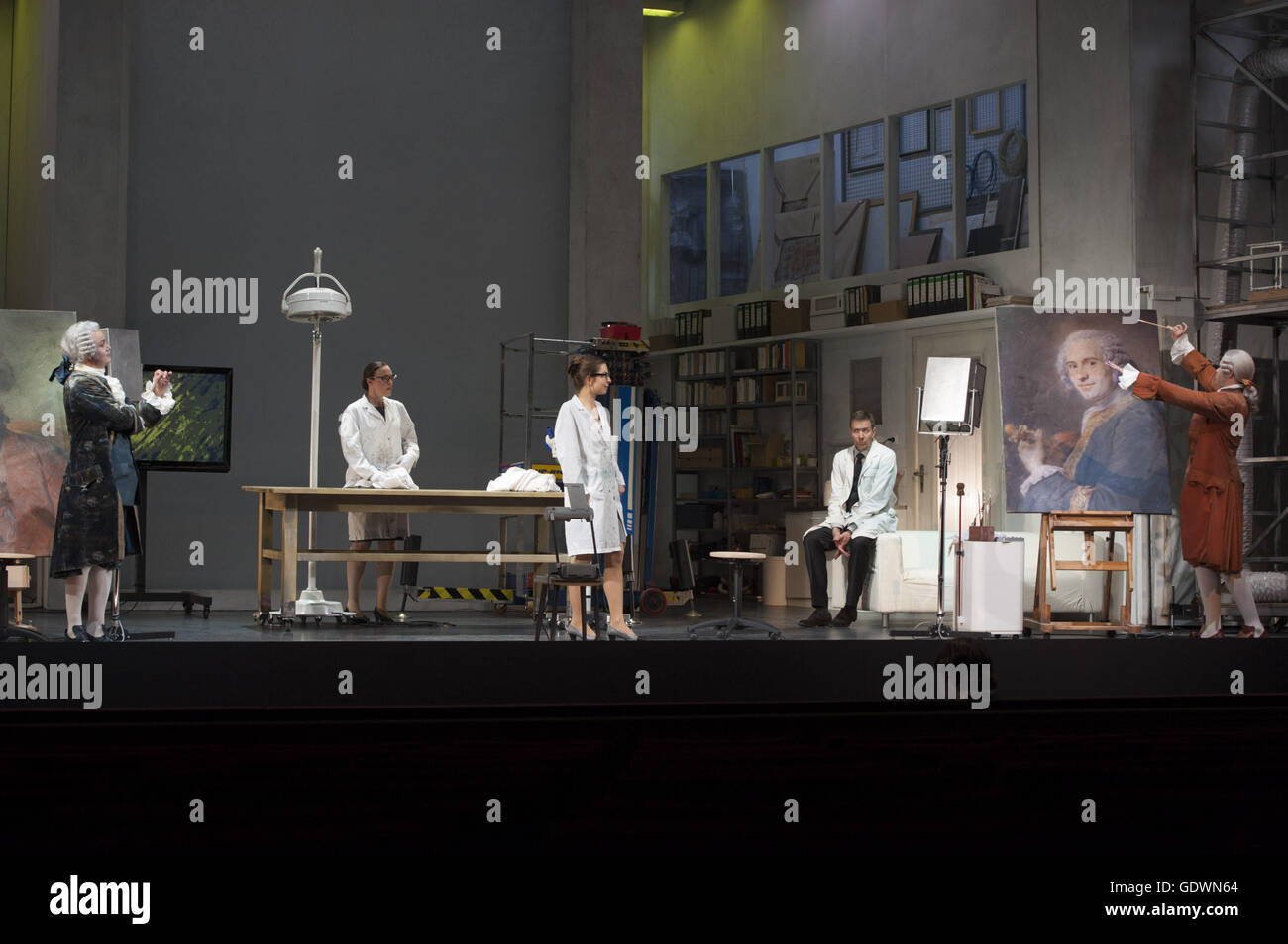 'Così fan tutte or The School for Lovers', directed by Alvis Hermanis ...