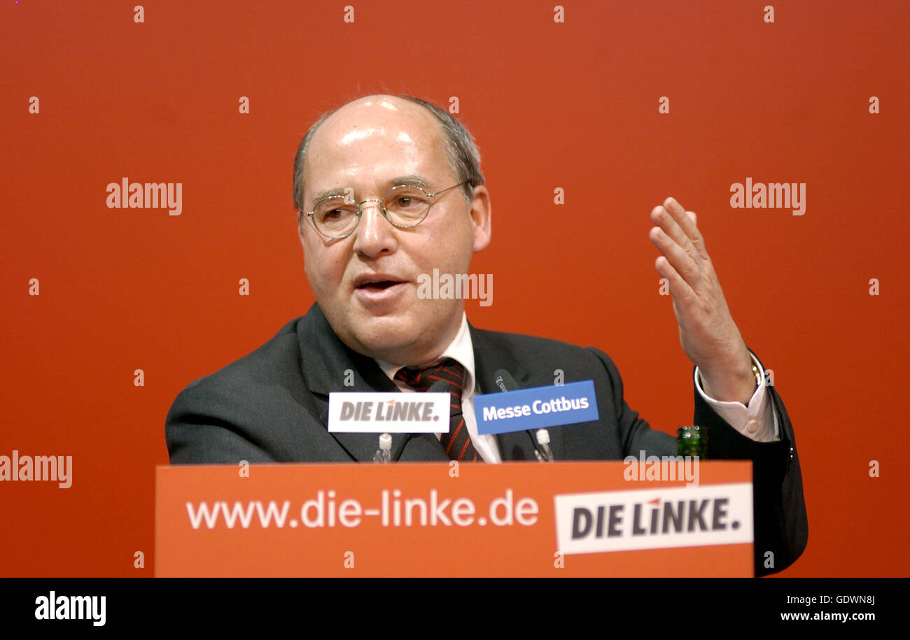 Chairman of the left and gregor gysi hi-res stock photography and ...