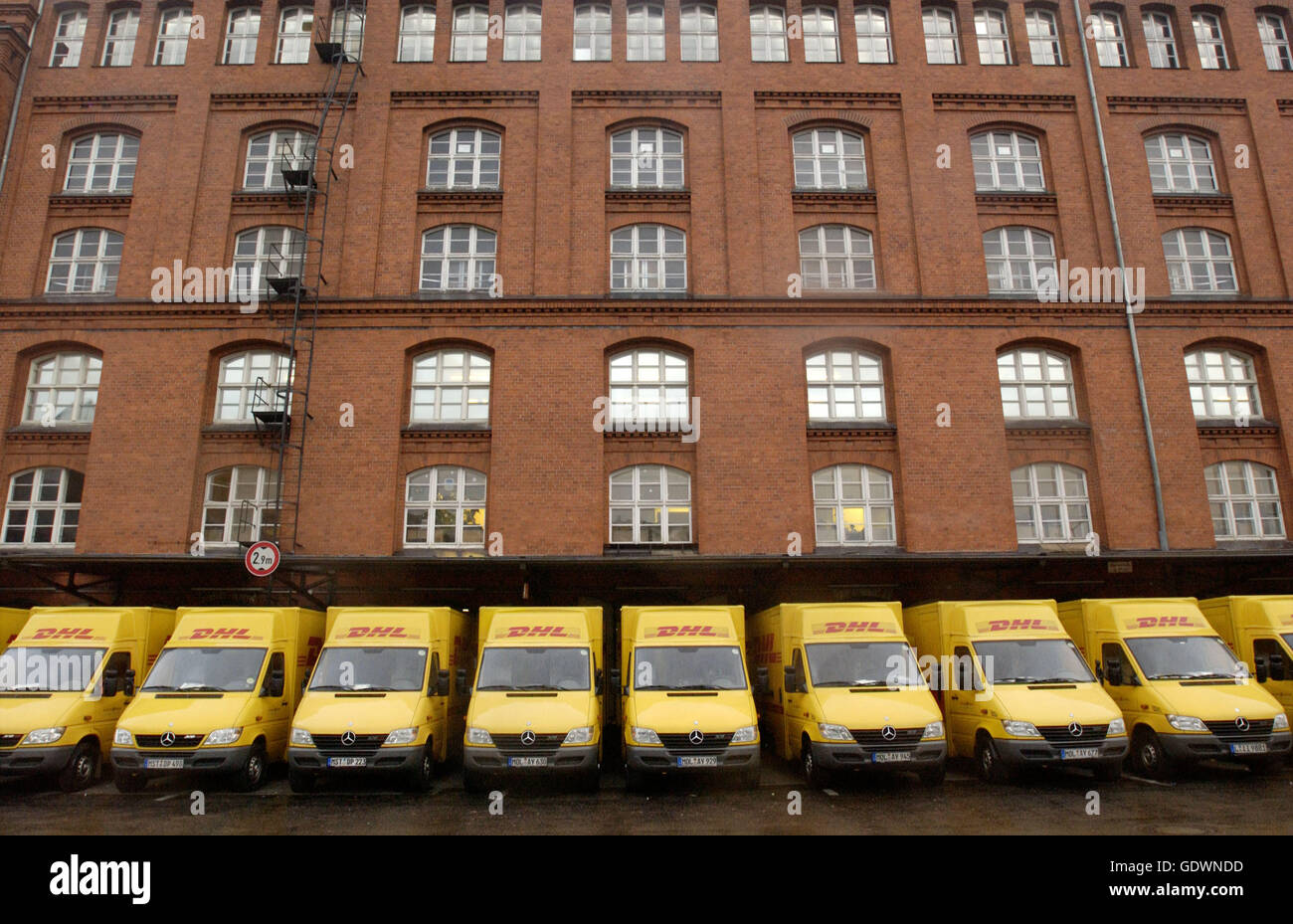 Berlin germany dhl distribution center in berlin tempelhof vehicles hi ...