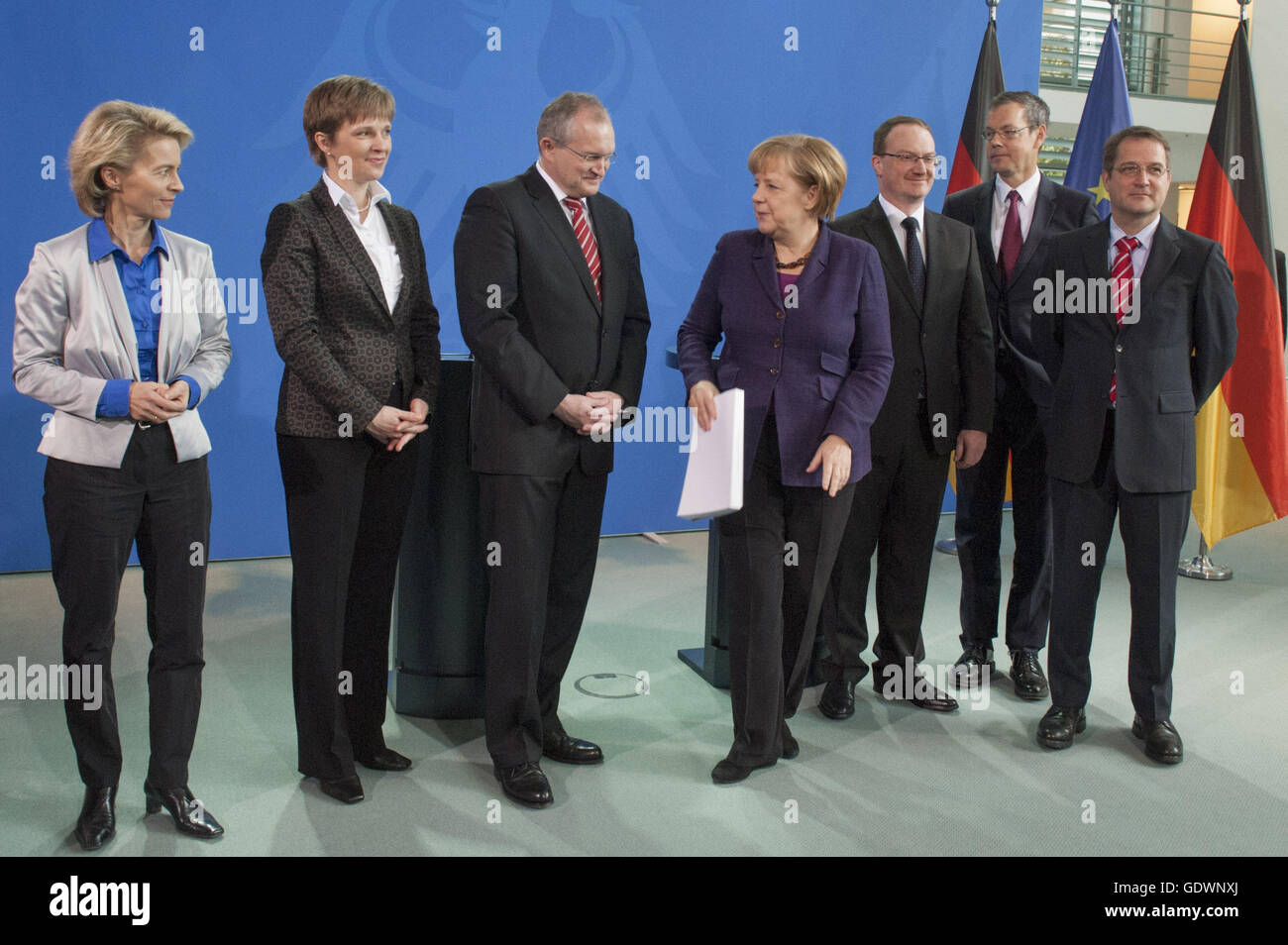The German Council of Economic Experts and Merkel Stock Photo - Alamy
