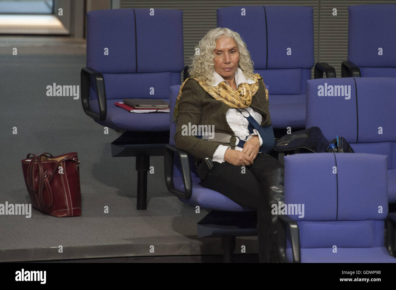 Berlin germany bundestag session azize tank hi-res stock photography ...